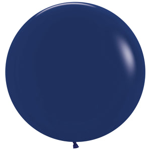 Sempertex Fashion Navy Blue Latex Balloon - Bubblegum Direct