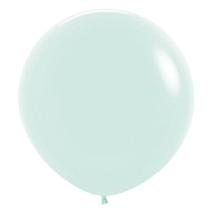 Sempertex Pastel Matte Green Latex Balloon - Bubblegum Direct