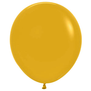 Sempertex Fashion Mustard Latex Balloon Various Sizes - Bubblegum Direct
