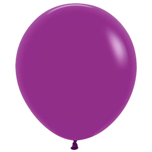 Sempertex Fashion Purple Orchid Latex Balloon - Bubblegum Direct