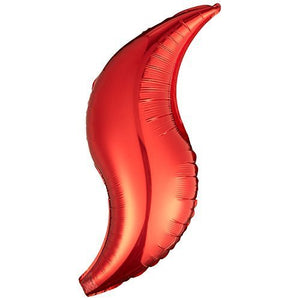 Anagram Red 28" Curve Foil Balloon | Bubblegum Direct Wholesale