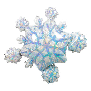 Prismatic Holographic Snowflake 32" Supershape