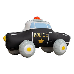Standing Police Car Air Fill