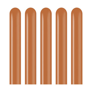 Kalisan 260 Modelling Caramel Brown Latex Balloon | Bubblegum Direct