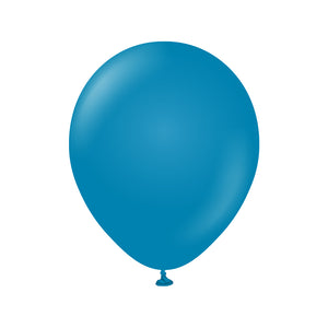 Kalisan Retro Deep Blue Latex Balloon Various Sizes - Bubblegum Direct