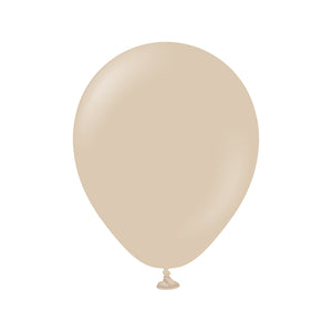 Kalisan Standard Hazelnut Latex Balloon Various Sizes Bubblegum Direct