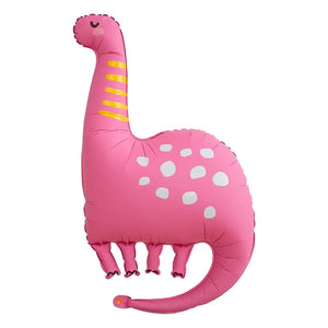 Pink Brachiosaurus 38" Supershape