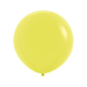 Sempertex Neon Yellow Latex Balloons Various Sizes - Bubblegum Direct